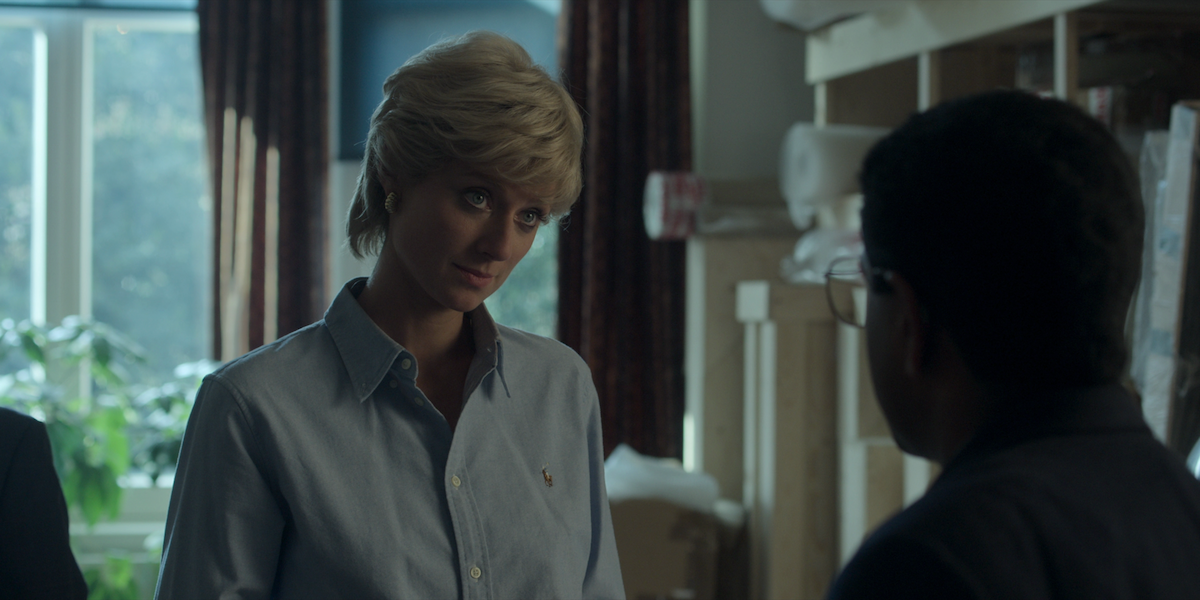 ‘the Crown Recreates Princess Diana Revenge Dress Netflix Tudum