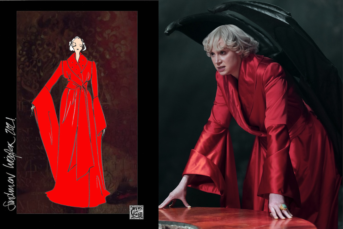 How Giles Deacon and Gwendoline Christie Designed Sandman’s Lucifer ...