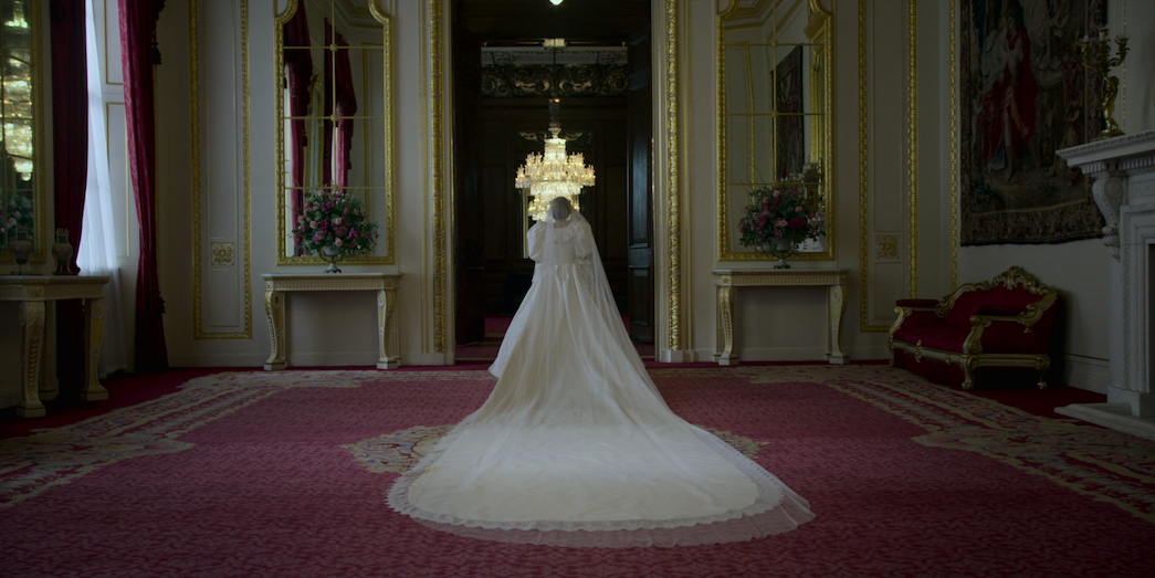‘the Crown Recreates Princess Diana Revenge Dress Netflix Tudum