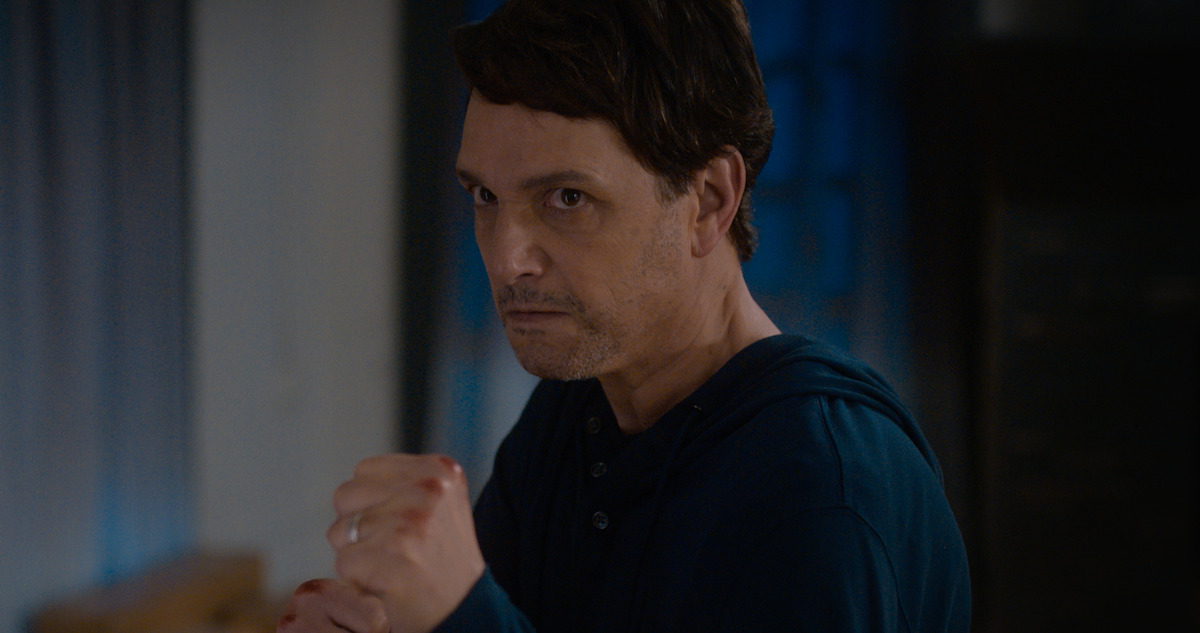 Daniel LaRusso and Terry Silver Cobra Kai Season 5 Fight Scenes - Netflix Tudum