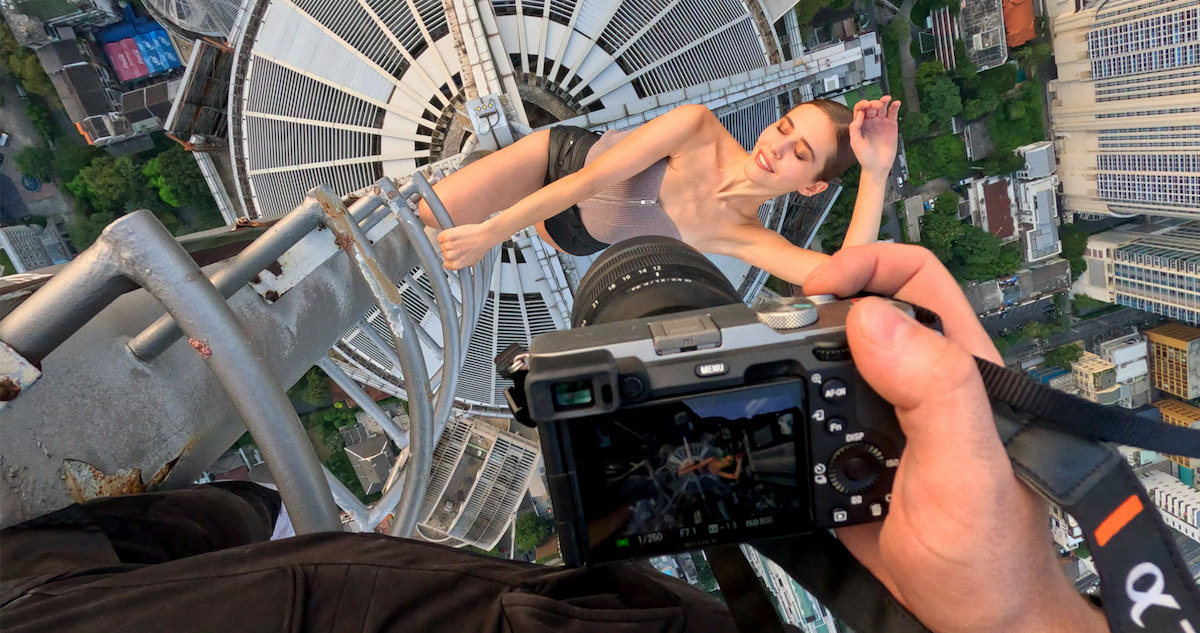 ‘skywalkers A Love Story Follows Daredevil Couple Angela Nikolau And