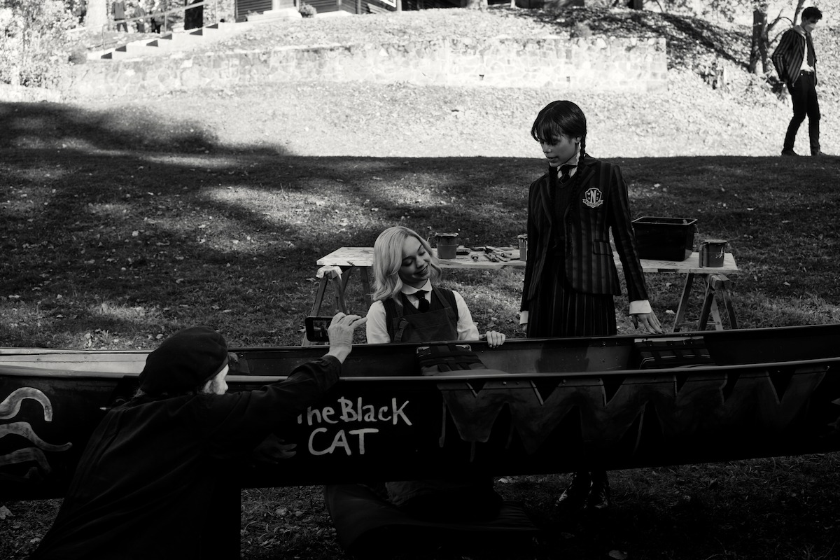 ‘Wednesday’ Season 1 Photos Behind the Scenes with Cast - Netflix Tudum