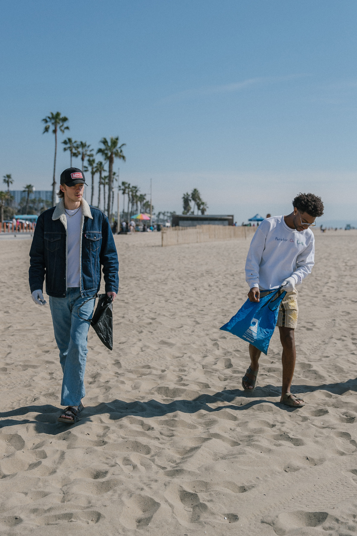 The Outer Banks Cast Cleaned Up Santa Monica’s Coastline After ...