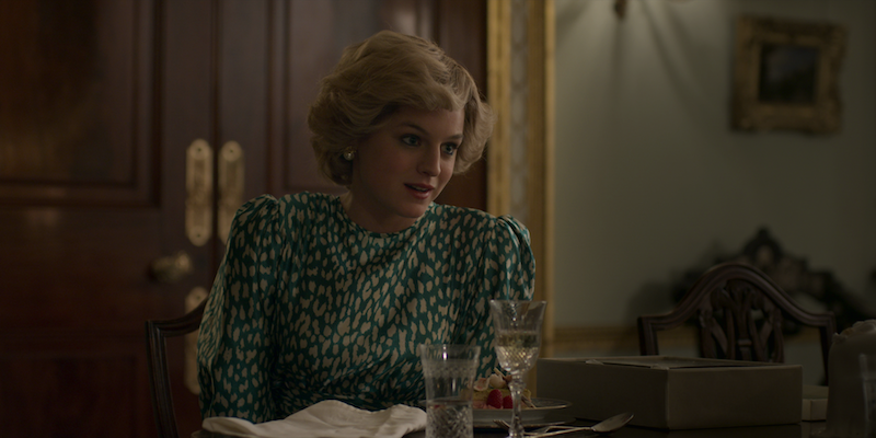 ‘the Crown Recreates Princess Diana Revenge Dress Netflix Tudum