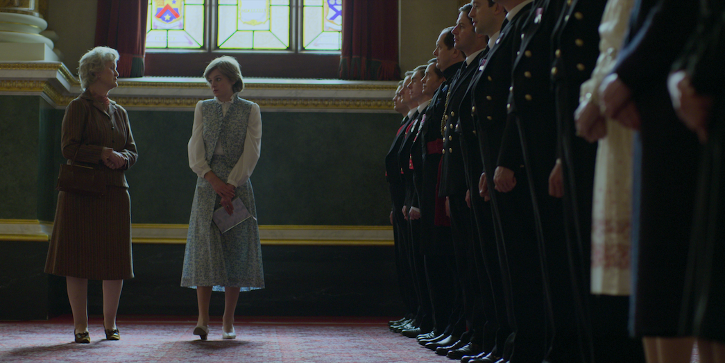 ‘the Crown Recreates Princess Diana Revenge Dress Netflix Tudum