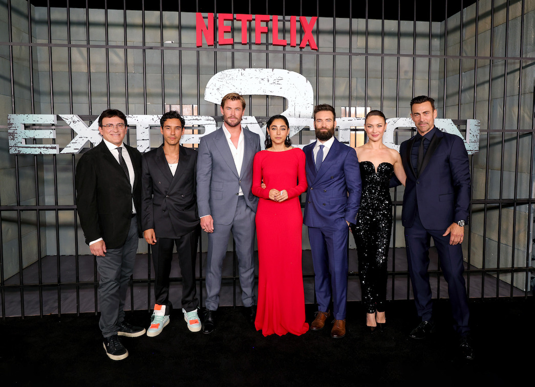 'Extraction 2' Red Carpet: Chris Hemsworth Leaps into Action at the ...
