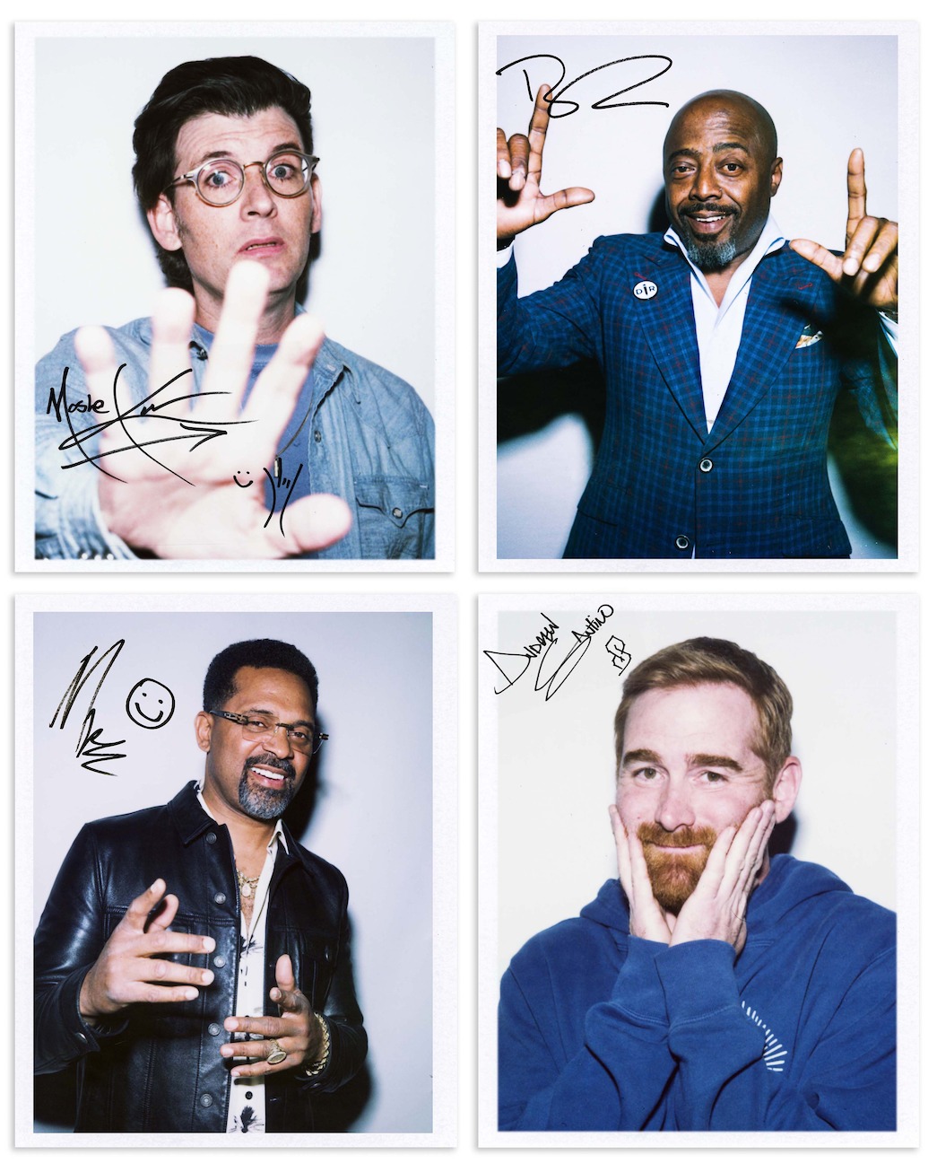 Polaroid Photos of Comedians at the 2022 Netflix Is a Joke Festival ...