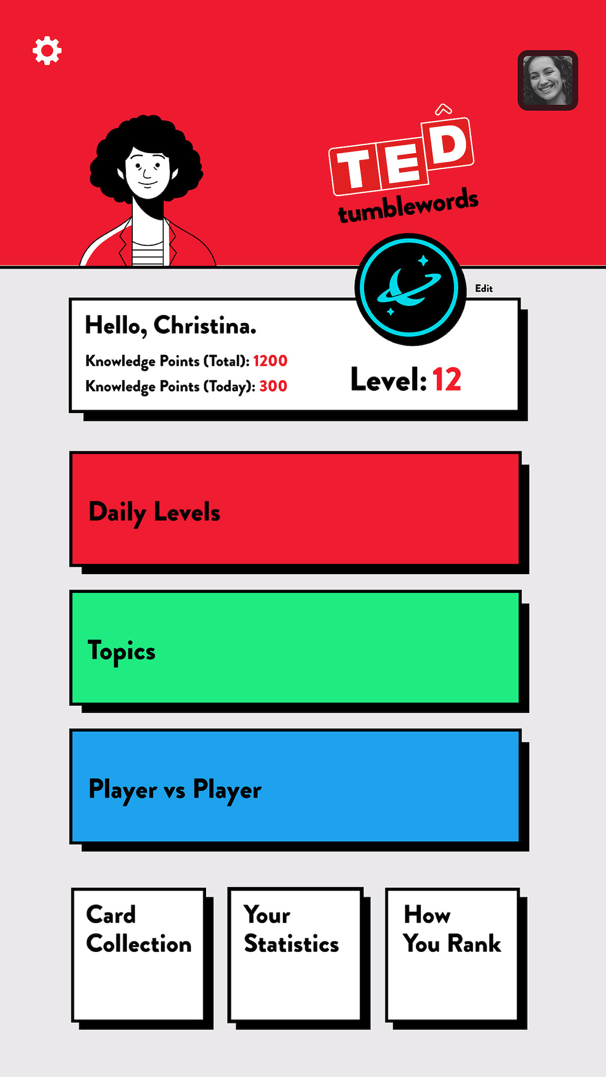 TED Tumblewords Game Guide - Netflix Tudum