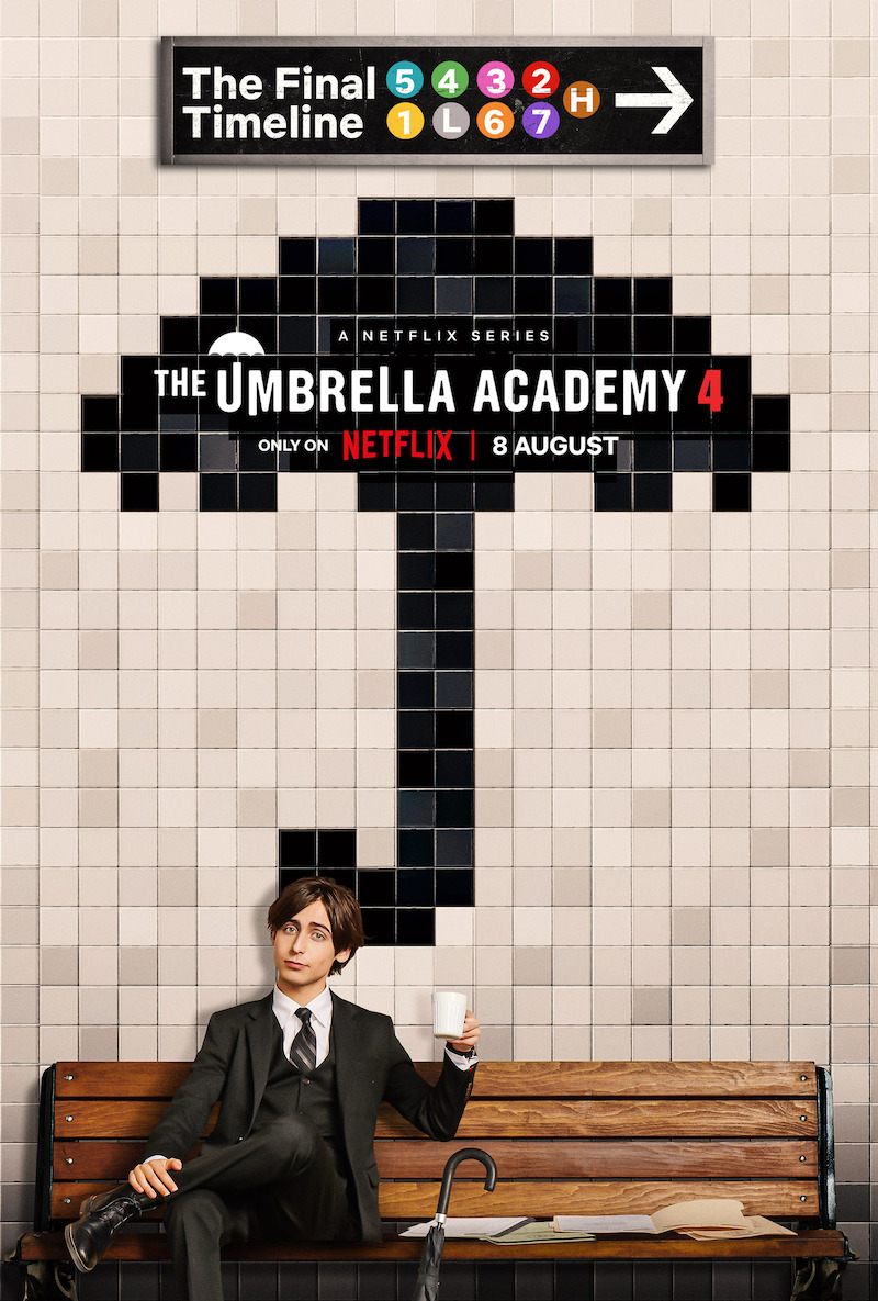 The Umbrella Academy Season 4 Cast Release Date Teaser Trailer Character Posters Script Page Photos Netflix Tudum