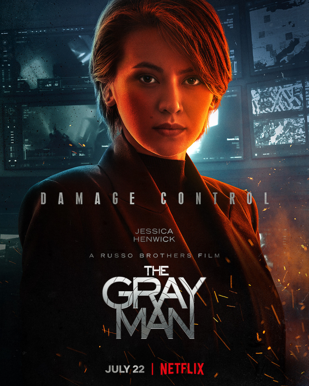 ‘The Gray Man’ Cast Character Posters Drop - Netflix Tudum