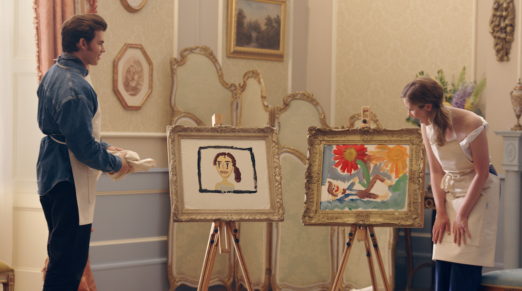 Win ‘Bridgerton’ Signed Paintings and Season 3 Script Page - Netflix Tudum