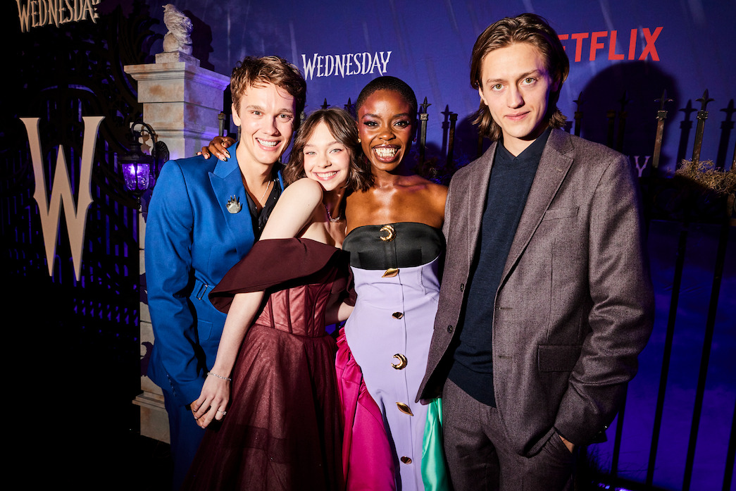 Watch Wednesday Red Carpet Cast Video - Netflix Tudum