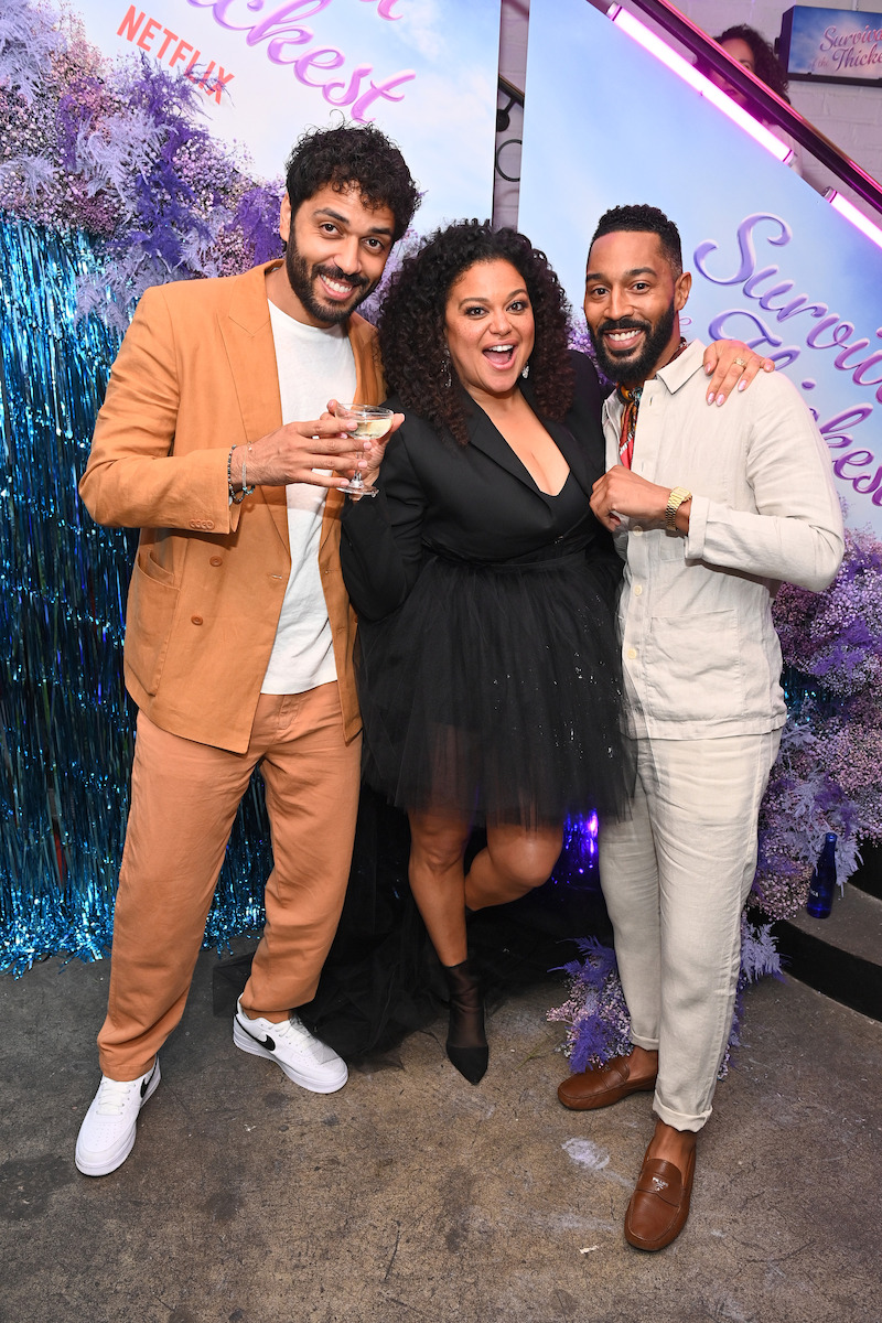 Michelle Buteau and ‘Survival of the Thickest’ Cast Hit Red Carpet for ...