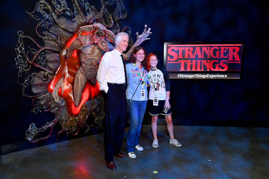 See Matthew Modine surprise fans at Stranger Things: The Experience ...