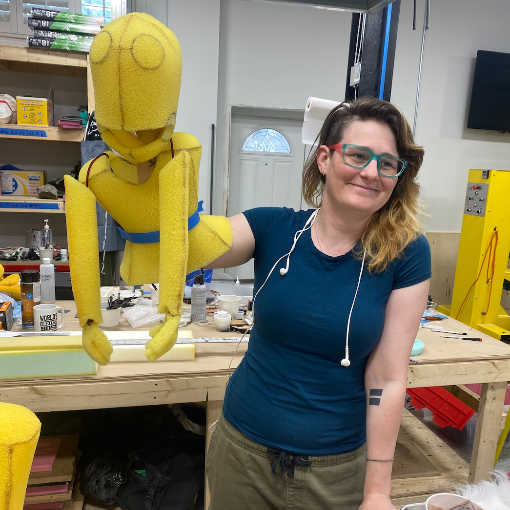 How to Make an Arnold Schwarzenegger Puppet - Netflix Tudum