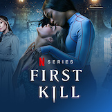 Cal and Jules Kisses in ‘First Kill’ - Netflix Tudum