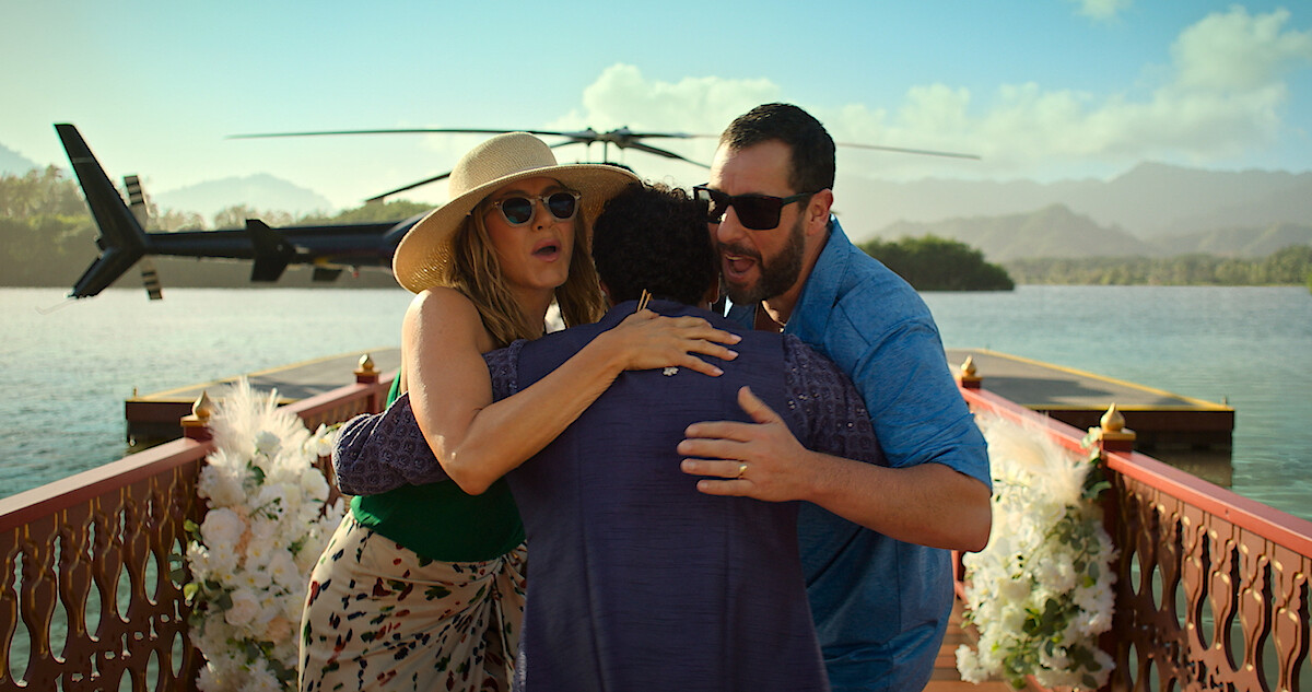 ‘Murder Mystery 2’ Nick and Audrey's Island Entrance Clip - Netflix Tudum