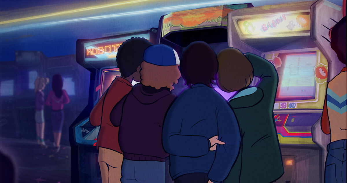 Arcade | Stranger Morning Cartoons | Stranger Things - Netflix Tudum