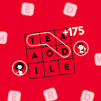 Game art for the mobile game 'TED Tumblewords'