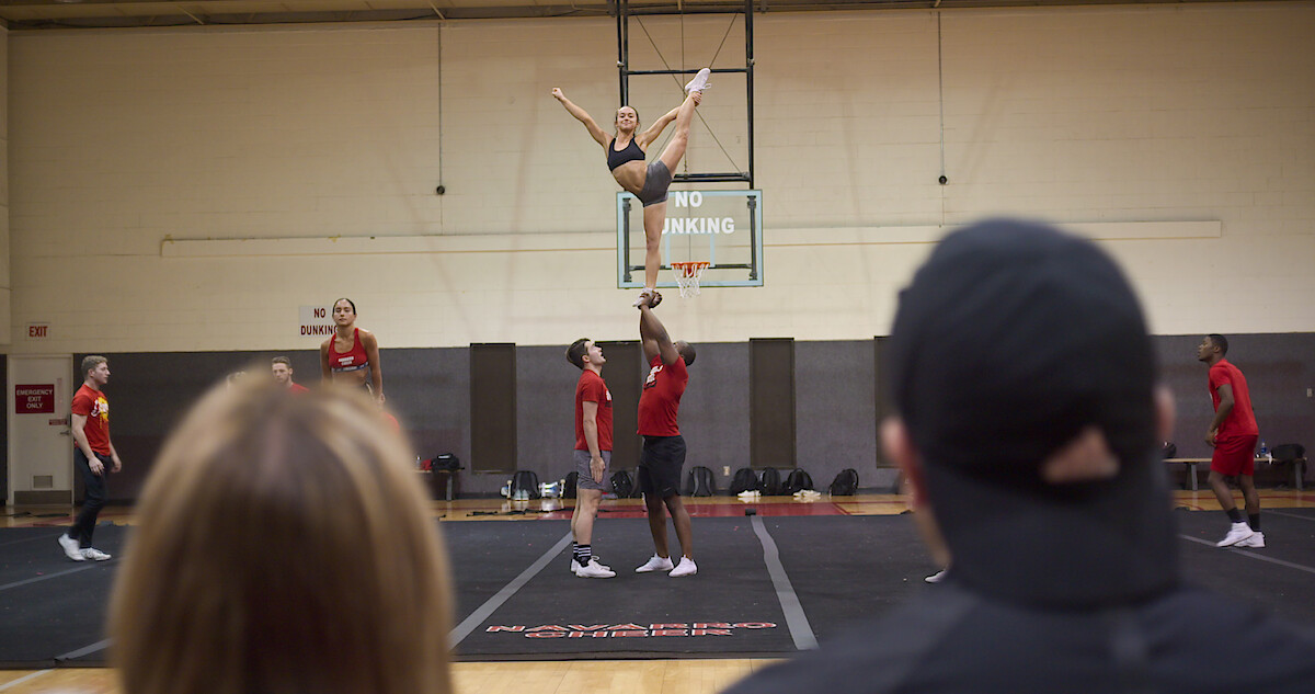 What Happens at a Navarro Cheer Tryout? - Netflix Tudum