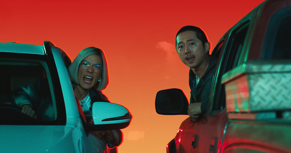 ‘BEEF’ Steven Yeun and Ali Wong in Full Rage Mode Video - Netflix Tudum