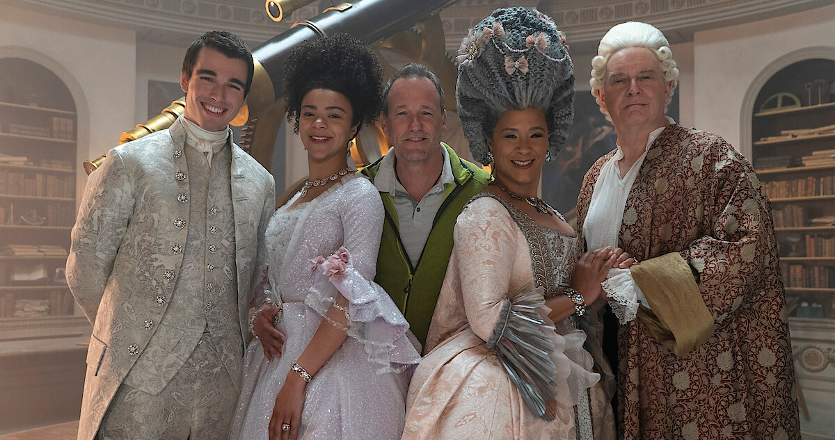 Behind the Scenes Photos of Queen Charlotte - Netflix Tudum