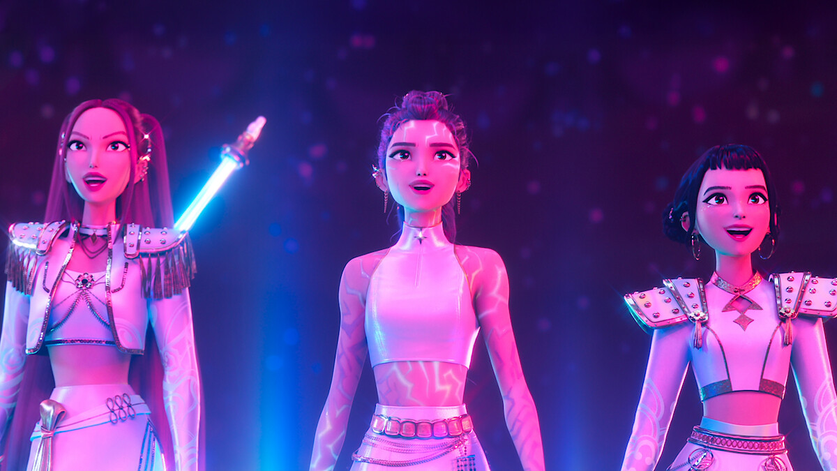 'KPop Demon Hunters' "What It Sounds Like" by HUNTR/X Music Video ...