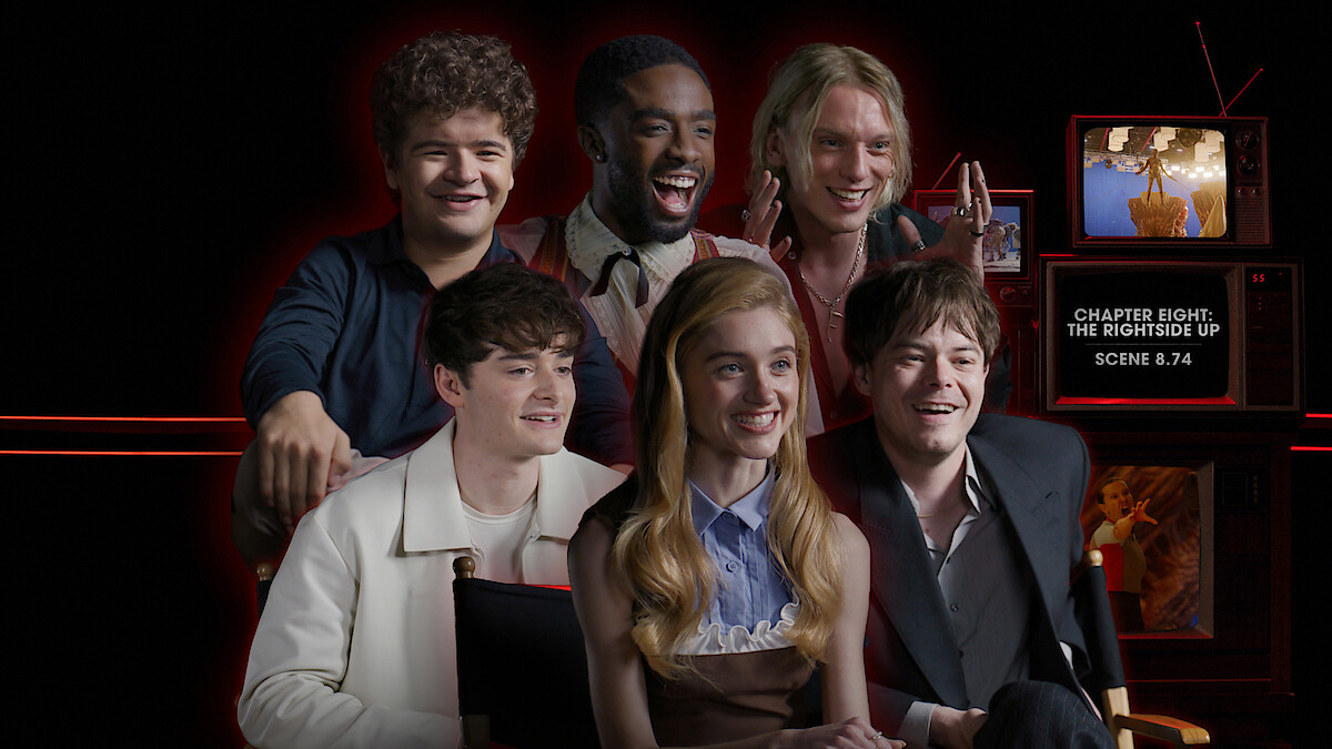 The Rightside Up Stranger Scenes Stranger Things 5 Netflix Tudum