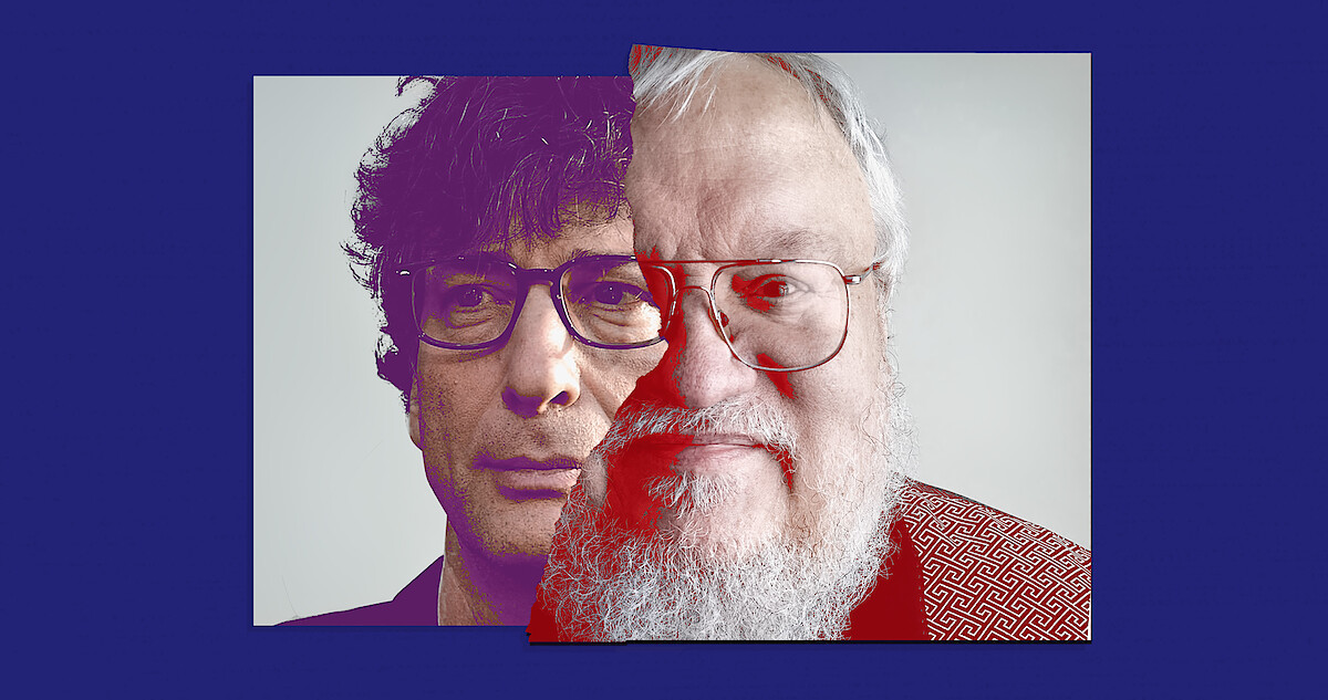 ‘The Sandman’ Creator Neil Gaiman Interviews George R.R. Martin ...