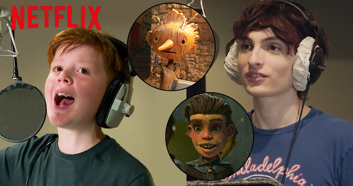 ‘Guillermo del Toro's Pinocchio’ Cast Recording Lines - Netflix Tudum