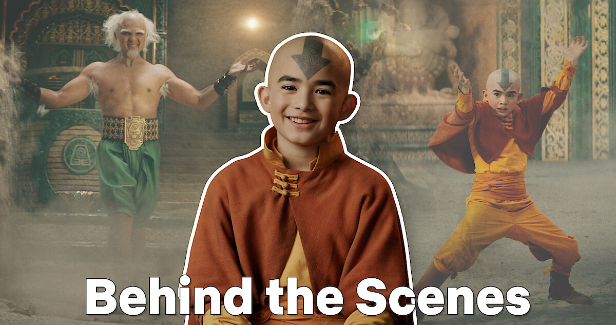 Aang vs King Bumi Fight - Avatar: The Last Airbender Behind the Scenes ...
