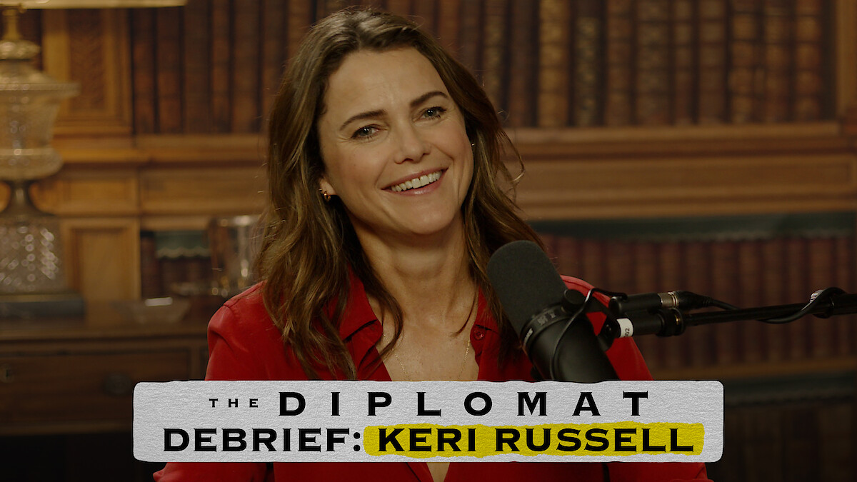 Watch Keri Russell Talk Playing Kate Wyler on The Diplomat - Netflix Tudum